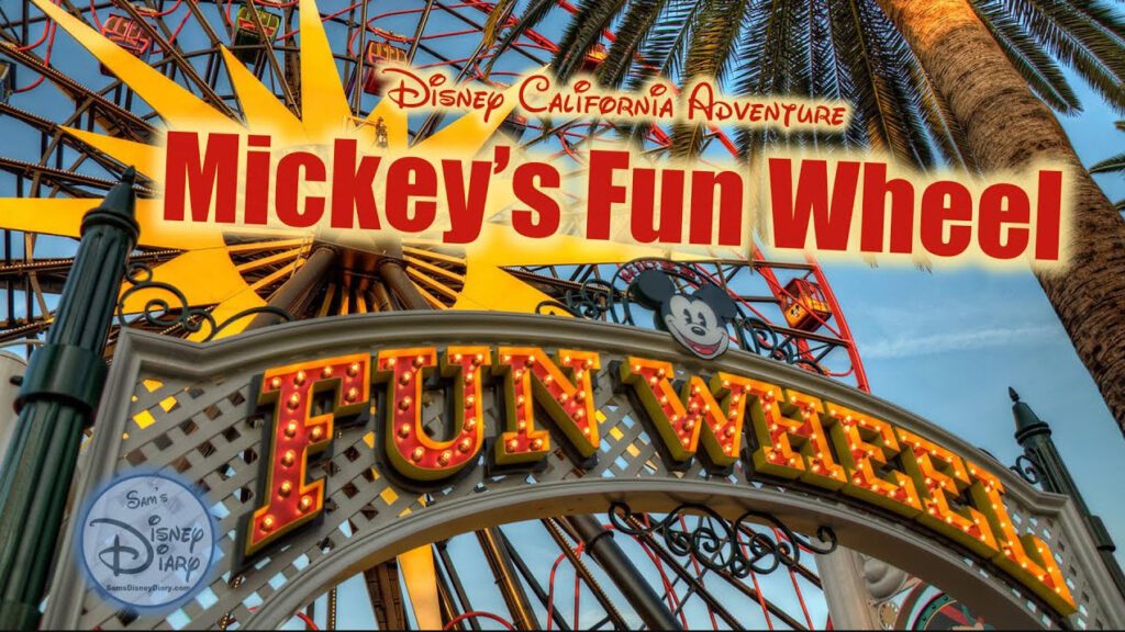 Mickey's Fun Wheel at Disney California Adventure - Sam's Disney Diary
