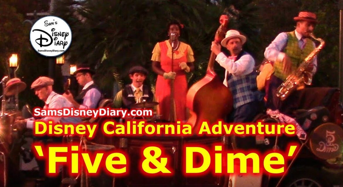 Disneys Five and Dime Jazz & Fun at DCA - Sam's Disney Diary