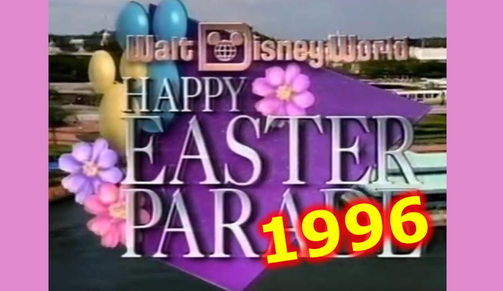 1996 Walt Disney World Happy Easter Parade | Disneyland | Regis Philbin ...