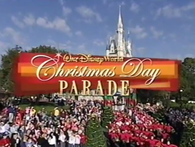 2002 Walt Disney World Christmas Day Parade | Regis Philbin | Kelly ...