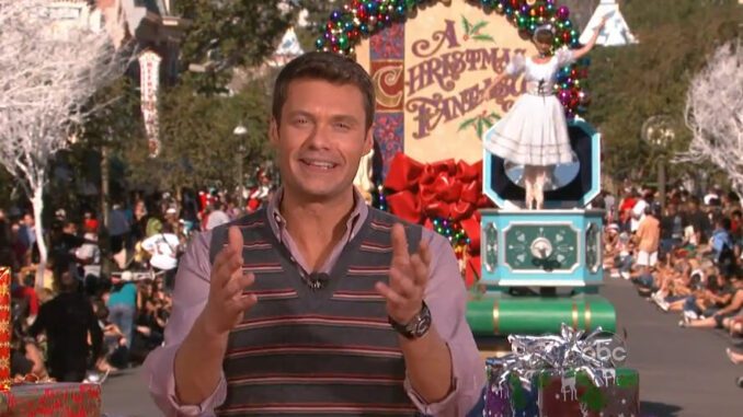 2008 Walt Disney World Christmas Day Parade | Regis Philbin | Kelly ...