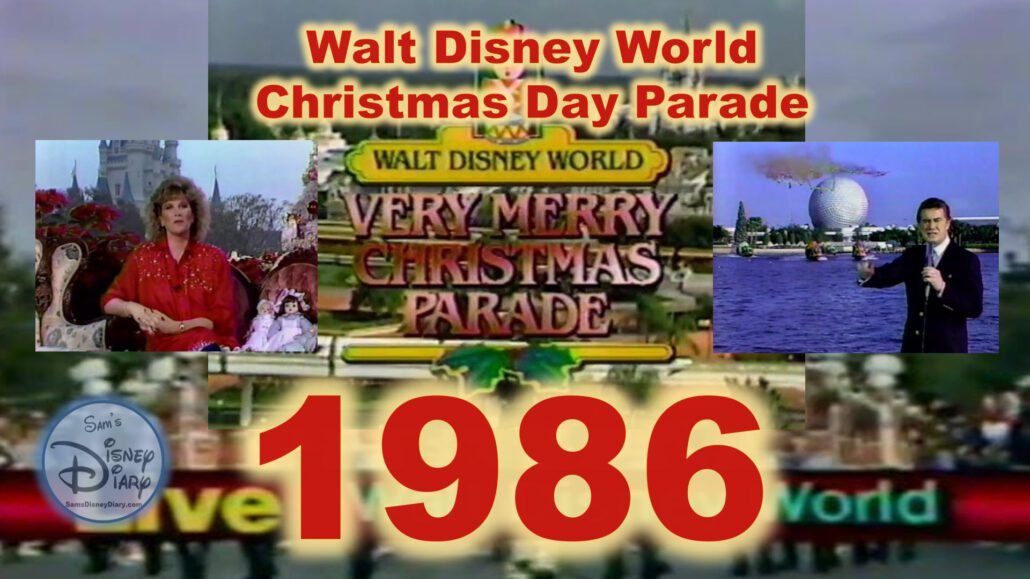 1986 Walt Disney World Christmas Day Parade | Joan Lunden | Ben Vereen ...