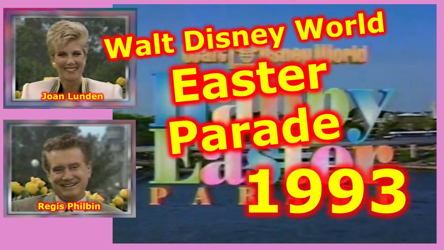 1993 Disney World Easter Parade at Epcot - Sam's Disney Diary