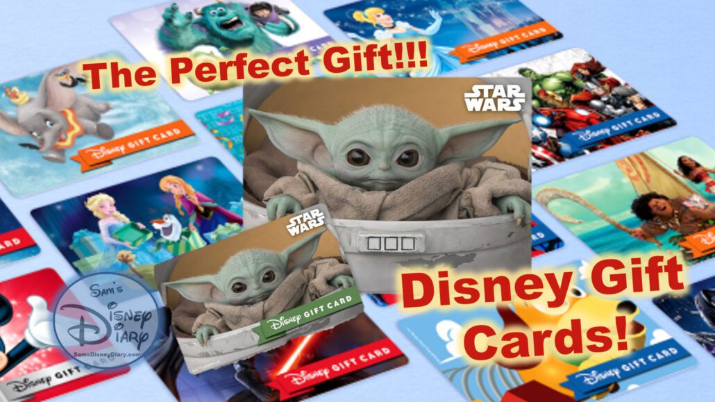 With over 60 Designs, Disney Gifts cards are Perfect for everyone!!!