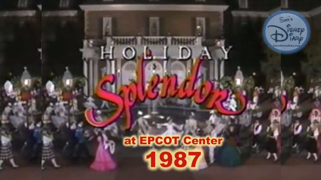 Holiday Splendor at EPCOT Center | 1987 | Carol Lawrence | Epcot | Walt ...