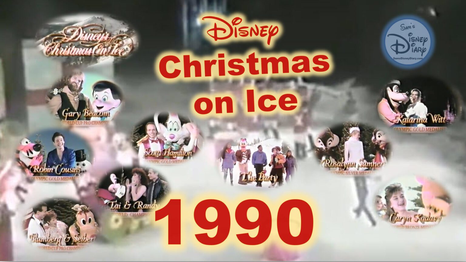 Disney Christmas on Ice | 1990 | Mickey Mouse | Scott Hamilton ...