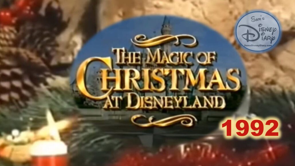 Experience Enchanting Christmas Magic at Disneyland in 1992 with the ...