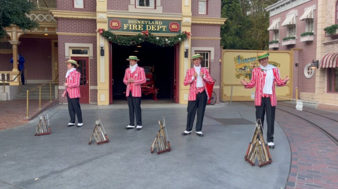 Dapper Dans Shine in Disneyland Holidays - Sam's Disney Diary