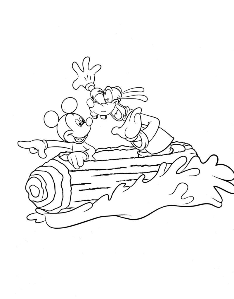 Walt Disney World Coloring Pages