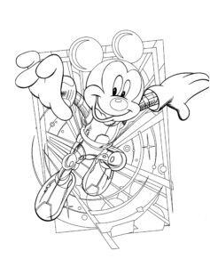 Walt Disney World Coloring Pages