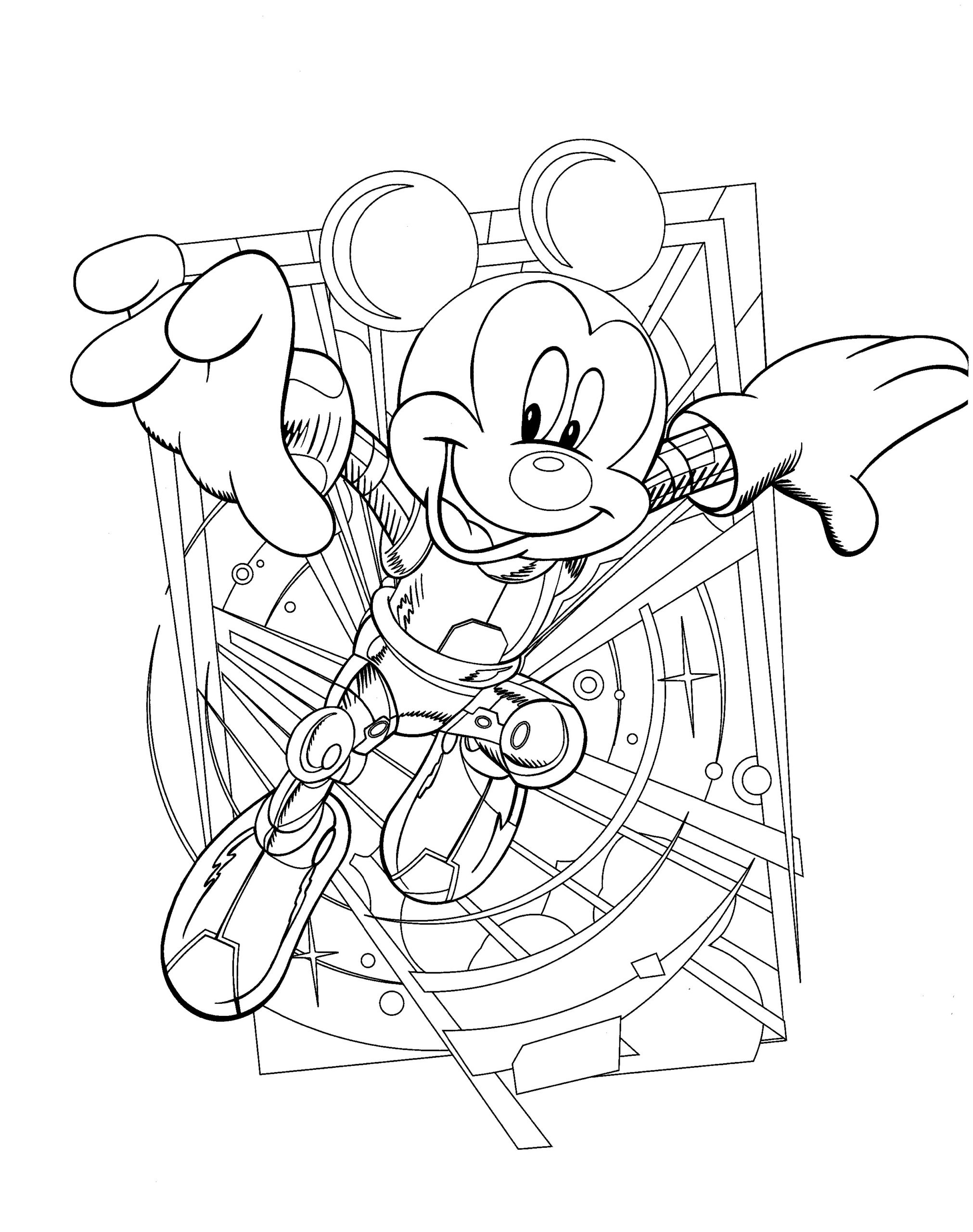 Walt Disney World Coloring Pages