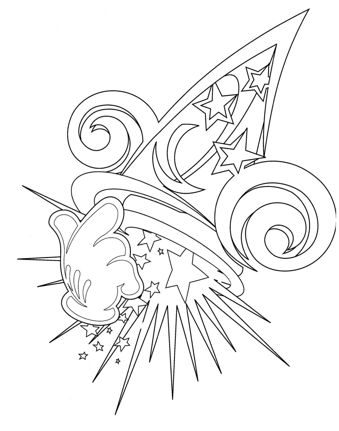 Walt Disney World Coloring Pages - Sam's Disney Diary
