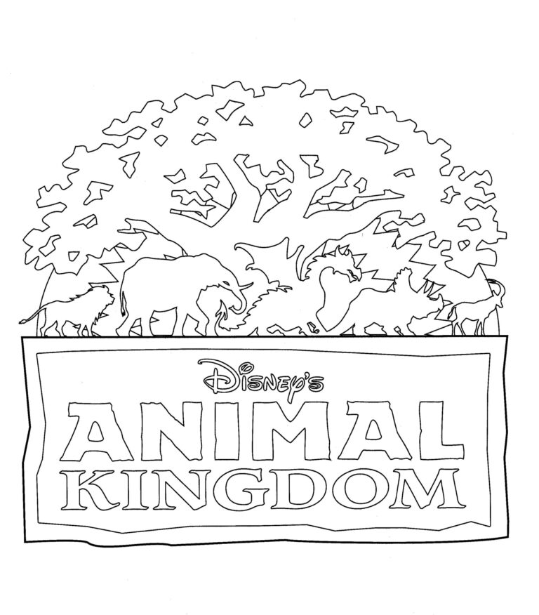 Walt Disney World Coloring Pages