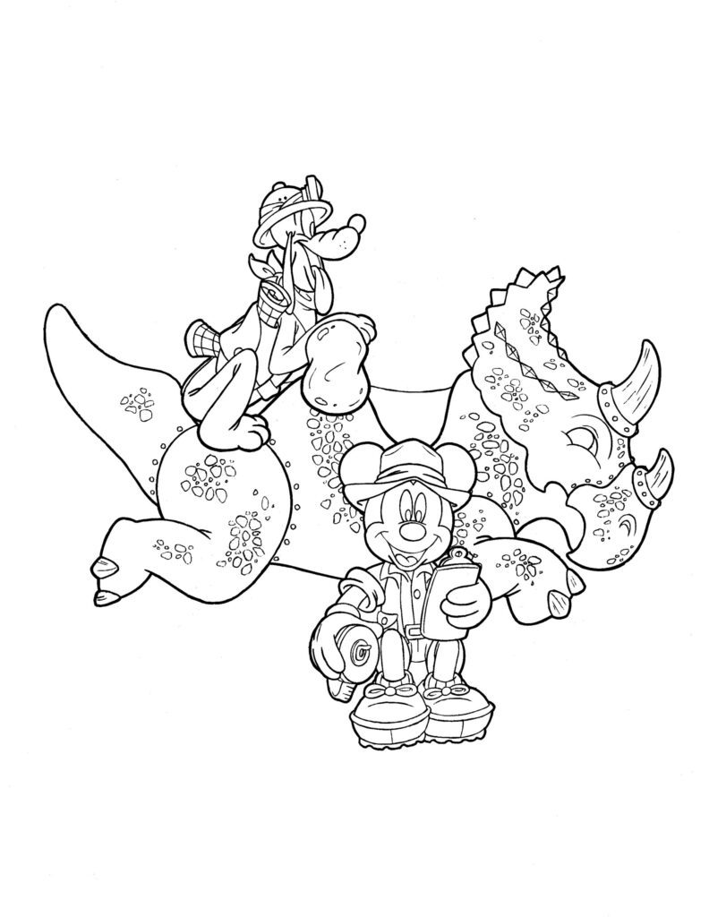 Walt Disney World Coloring Pages