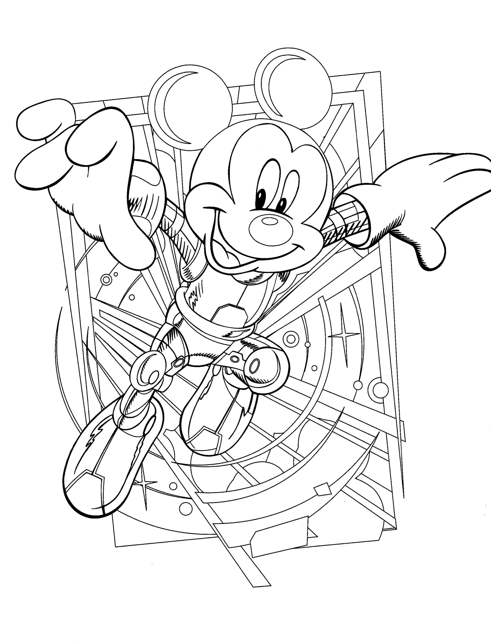 Walt Disney World Coloring Pages