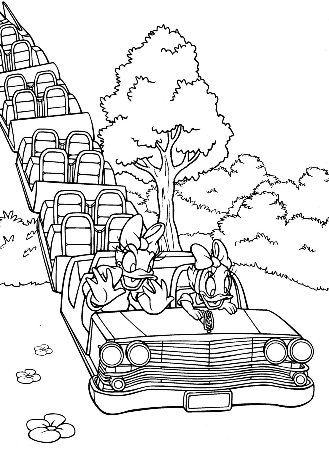 Walt Disney World Coloring Pages