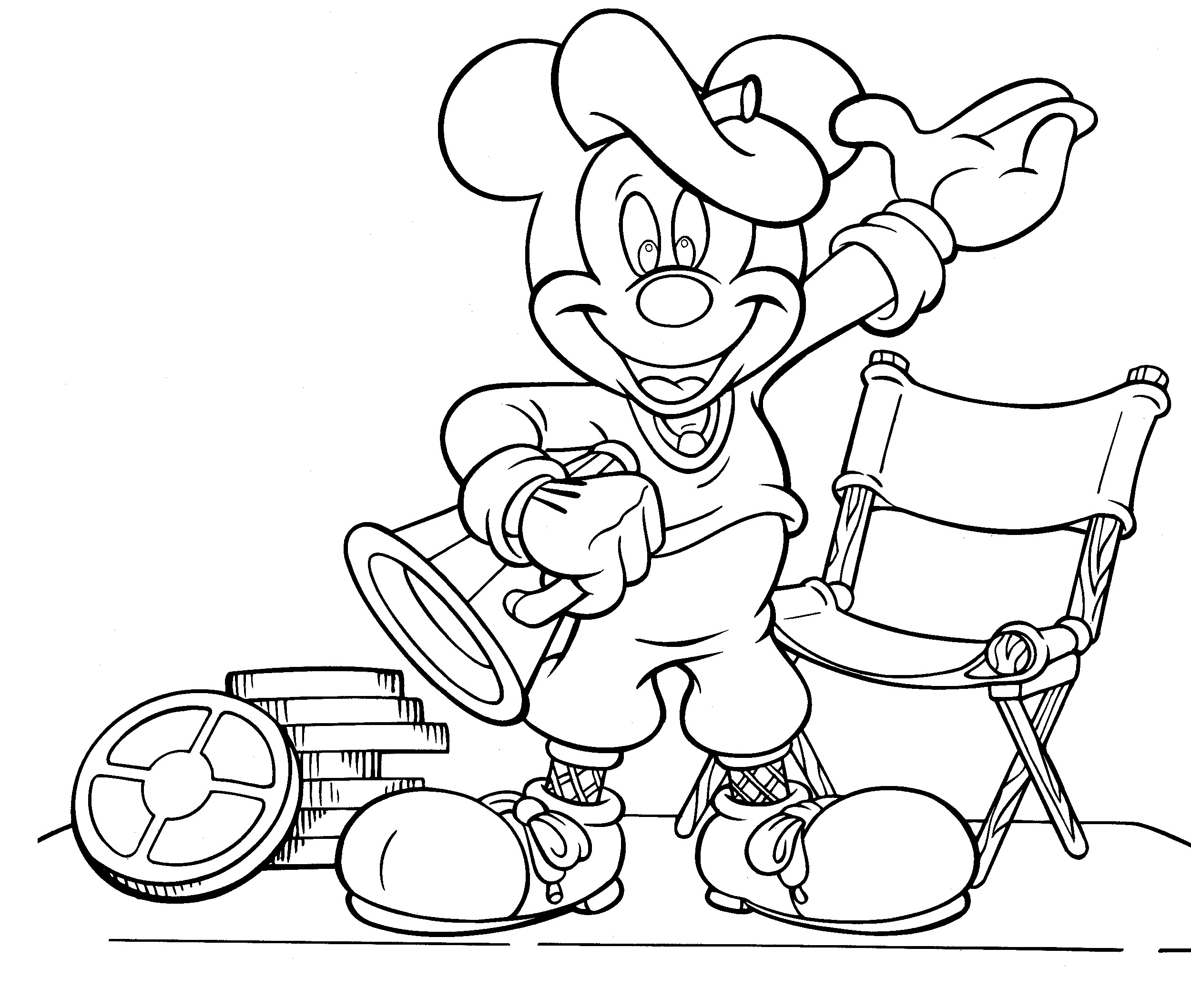 Walt Disney World Coloring Pages - Sam's Disney Diary