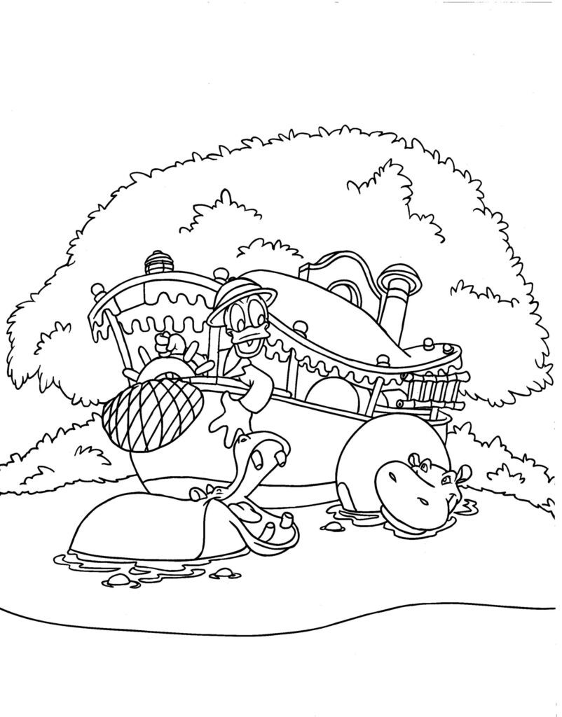 Walt Disney World Coloring Pages