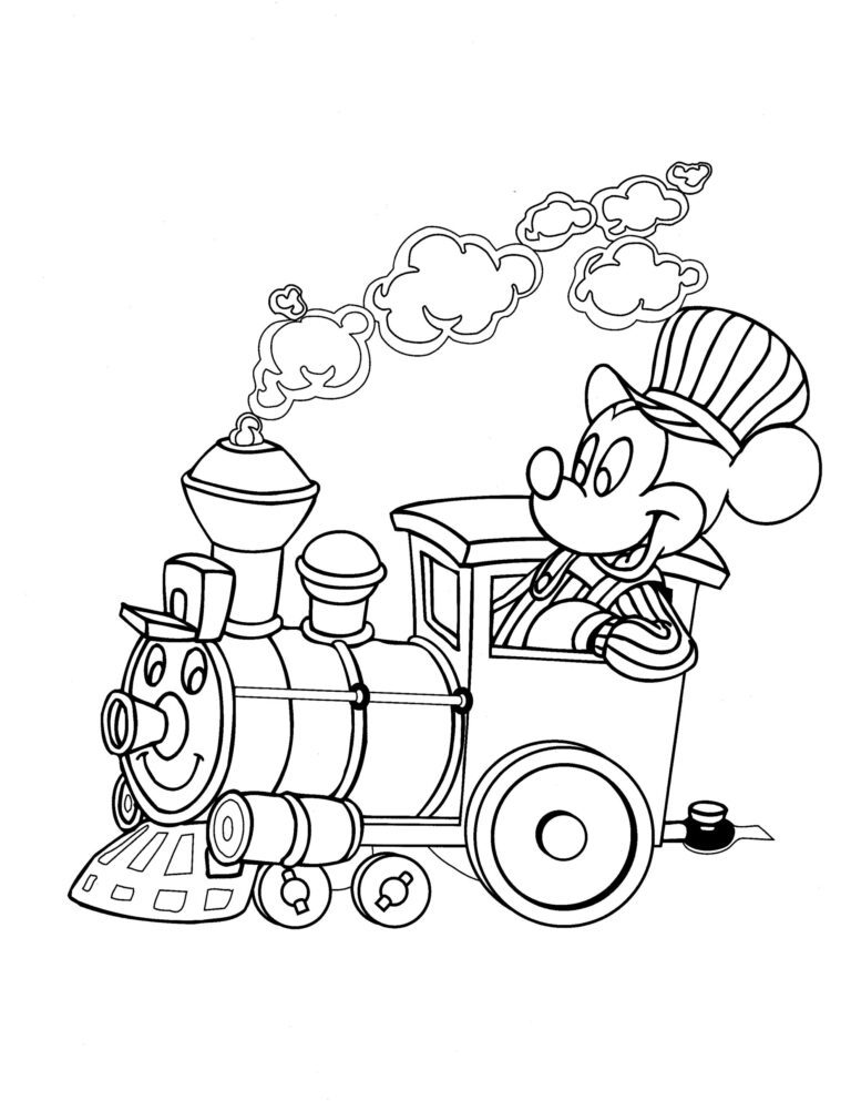 Walt Disney World Coloring Pages