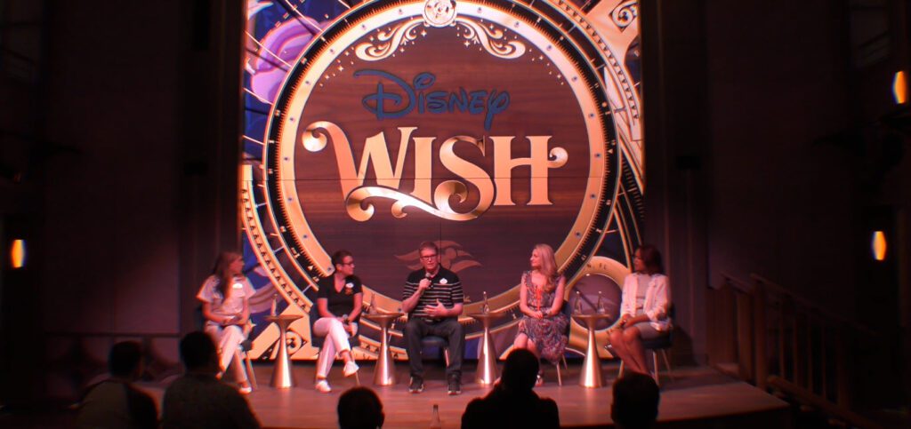 Disney Wish | Full Panel | Entertainment | Christening Voyage | Behind ...