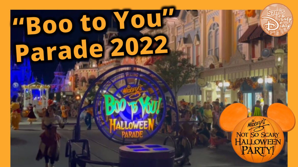 Spooky Fun Mickey's Boo to You Parade 2022