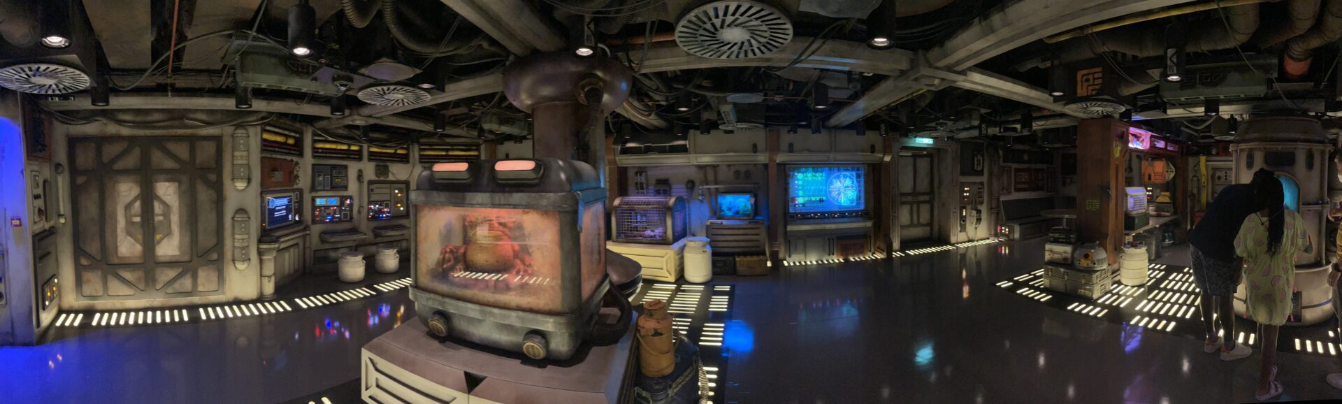 Star Wars Cargo Bay Adventure on Disney Wish - Sam's Disney Diary
