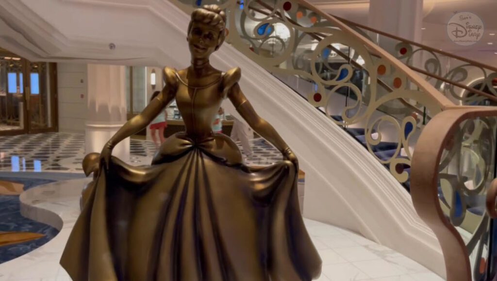 Inside the Grand Hall on the Disney Wish with Matthew O'Neill