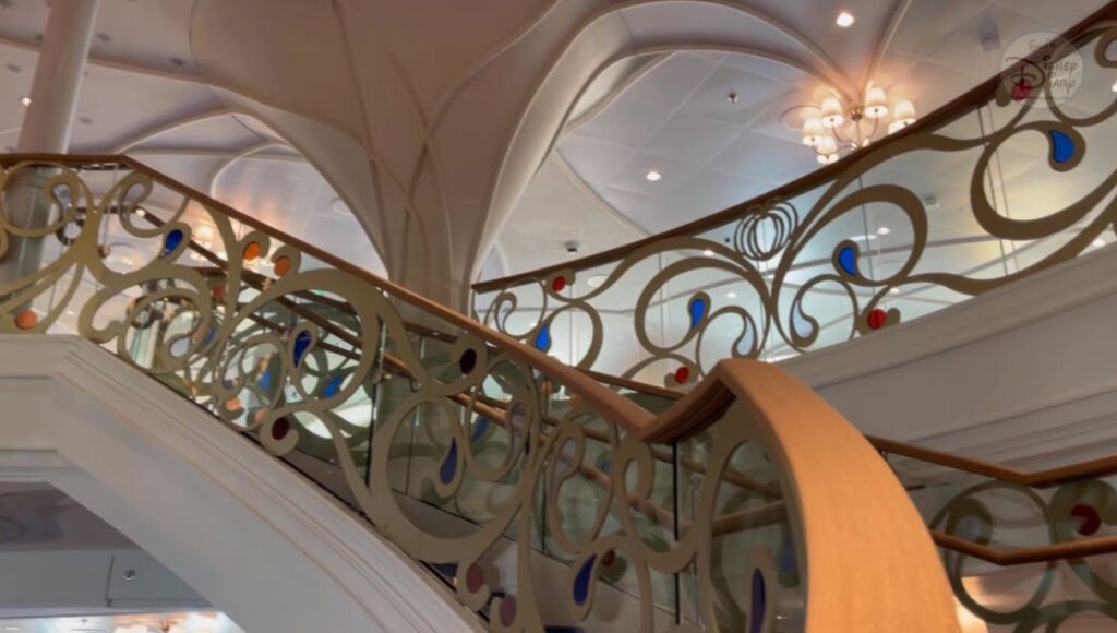 Inside the Grand Hall on the Disney Wish with Matthew O'Neill