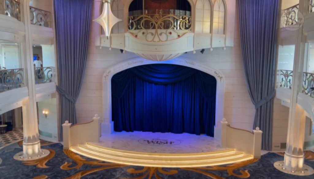 Inside the Grand Hall on the Disney Wish with Matthew O'Neill