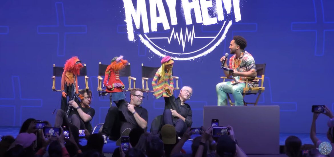 The Muppets Mayhem | D23 Expo 2022 | Electric Mayhem Interview | Disney ...