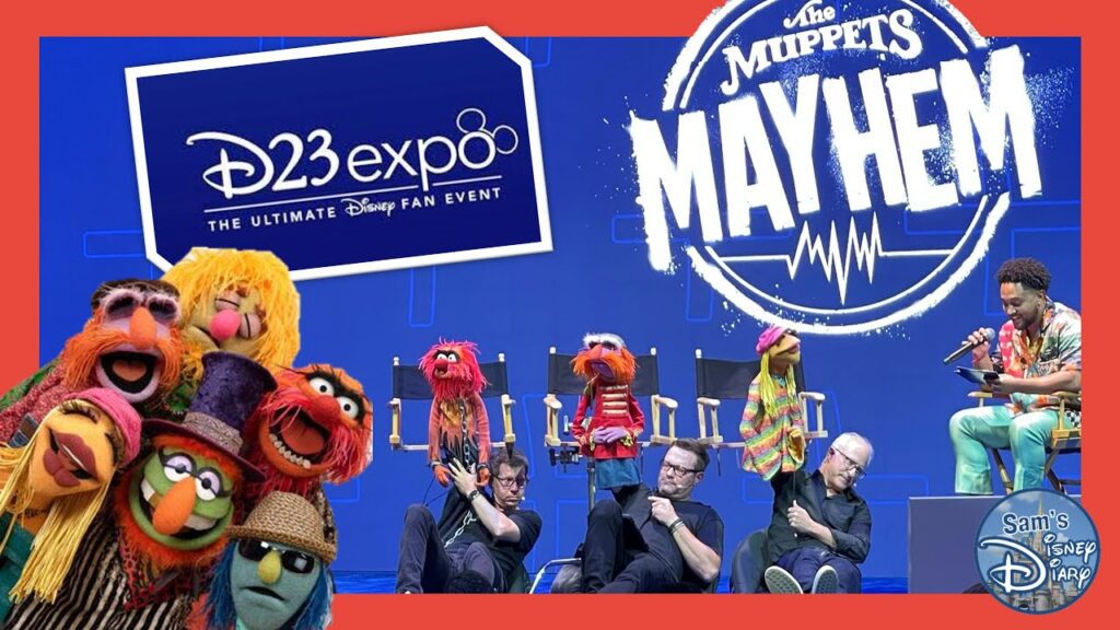 The Muppets Mayhem | D23 Expo 2022 | Electric Mayhem Interview | Disney ...