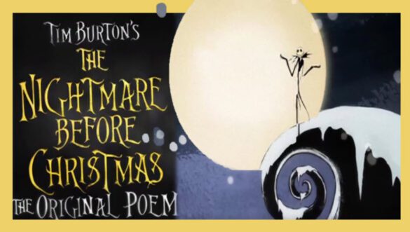 The Nightmare Before Christmas Original Pome | Tim Burton Intro ...