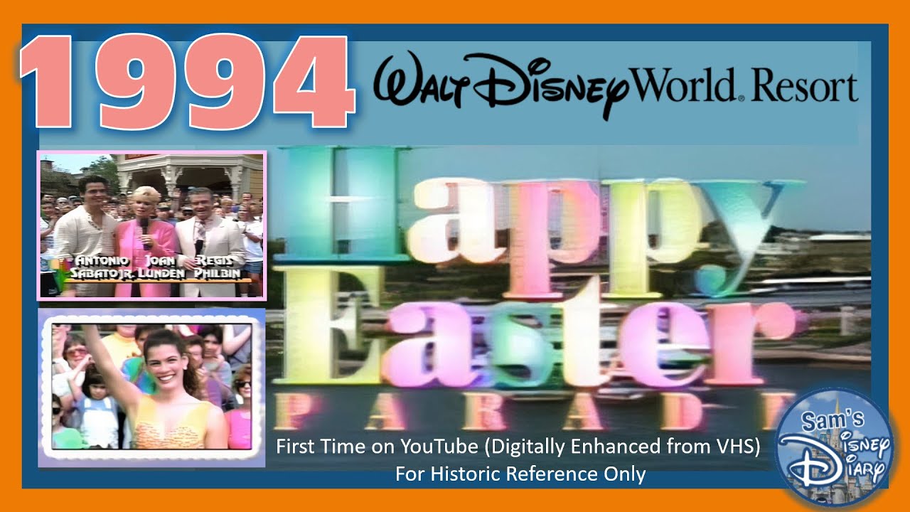 1994 Walt Disney World Easter Parade | Full Video & Recap