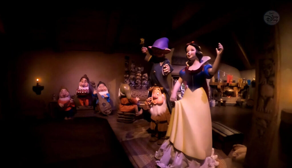 Snow White’s Enchanted Wish | Disneyland | Fantasyland | Dark Ride ...