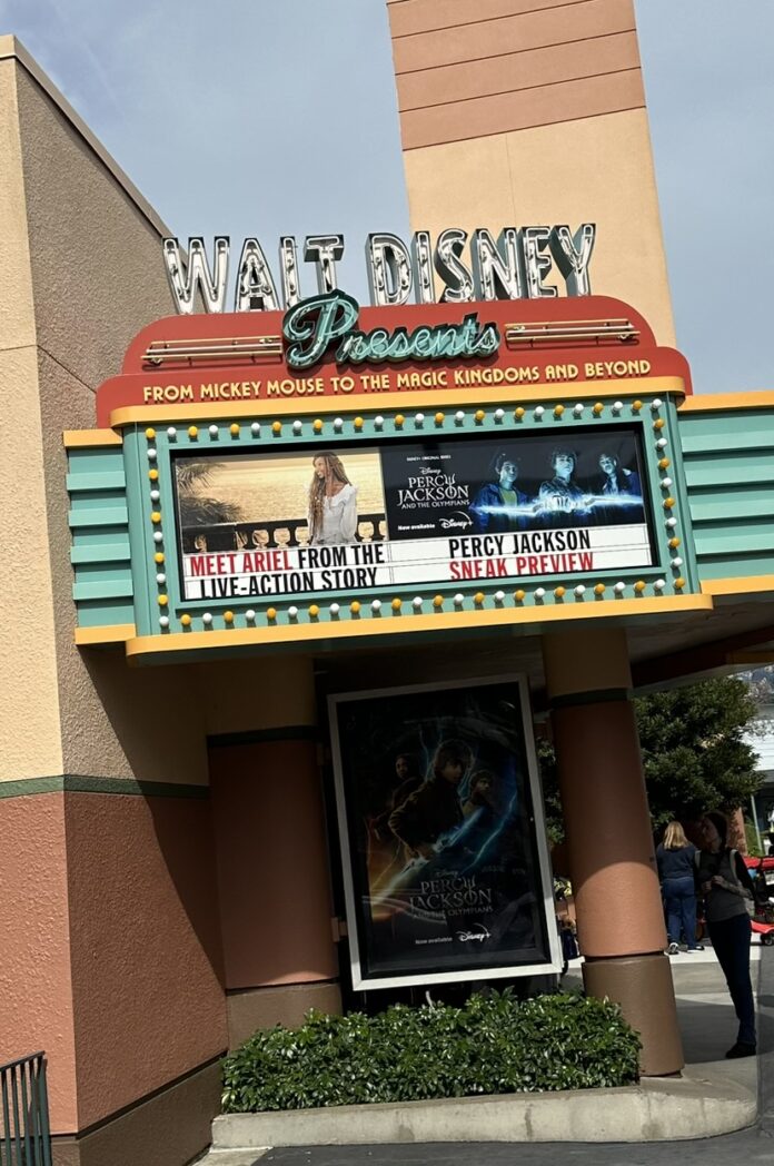 Percy Jackson Display at Hollywood Studios Debuts