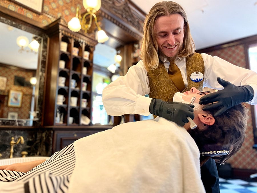 Disneyland Paris Barber Spreads Joy and Magic - Sam's Disney Diary