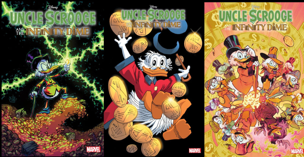 Uncle Scrooge Teams Up with Marvel Comics - Sam's Disney Diary
