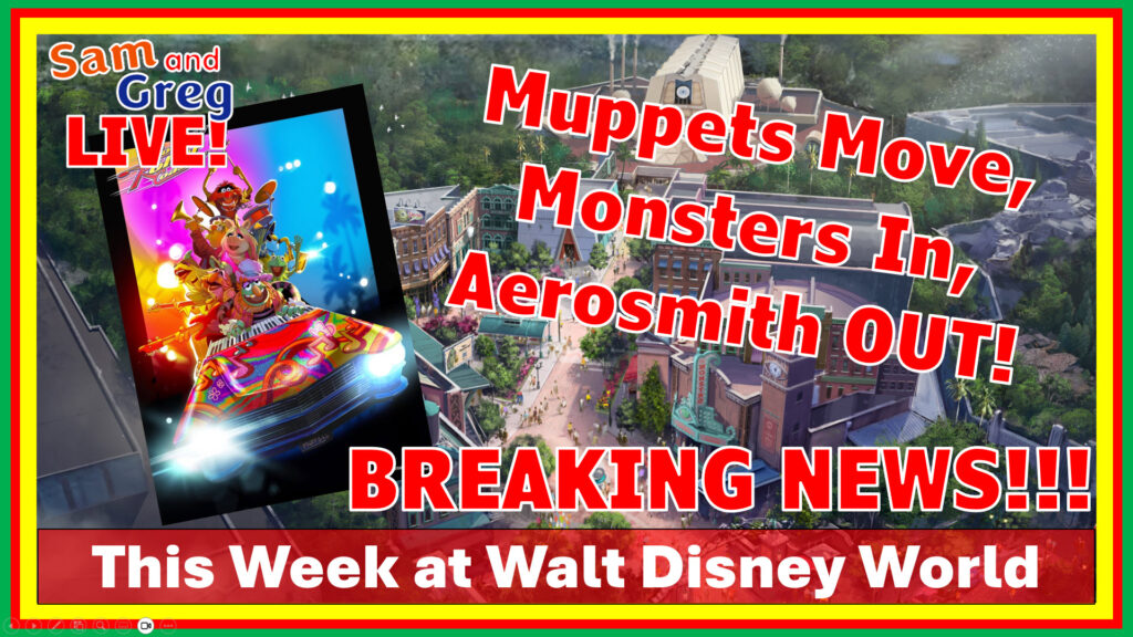 SPECIAL BREAKING NEWS REPORT - Muppets, Monsters and Goodbye Aerosmith ...