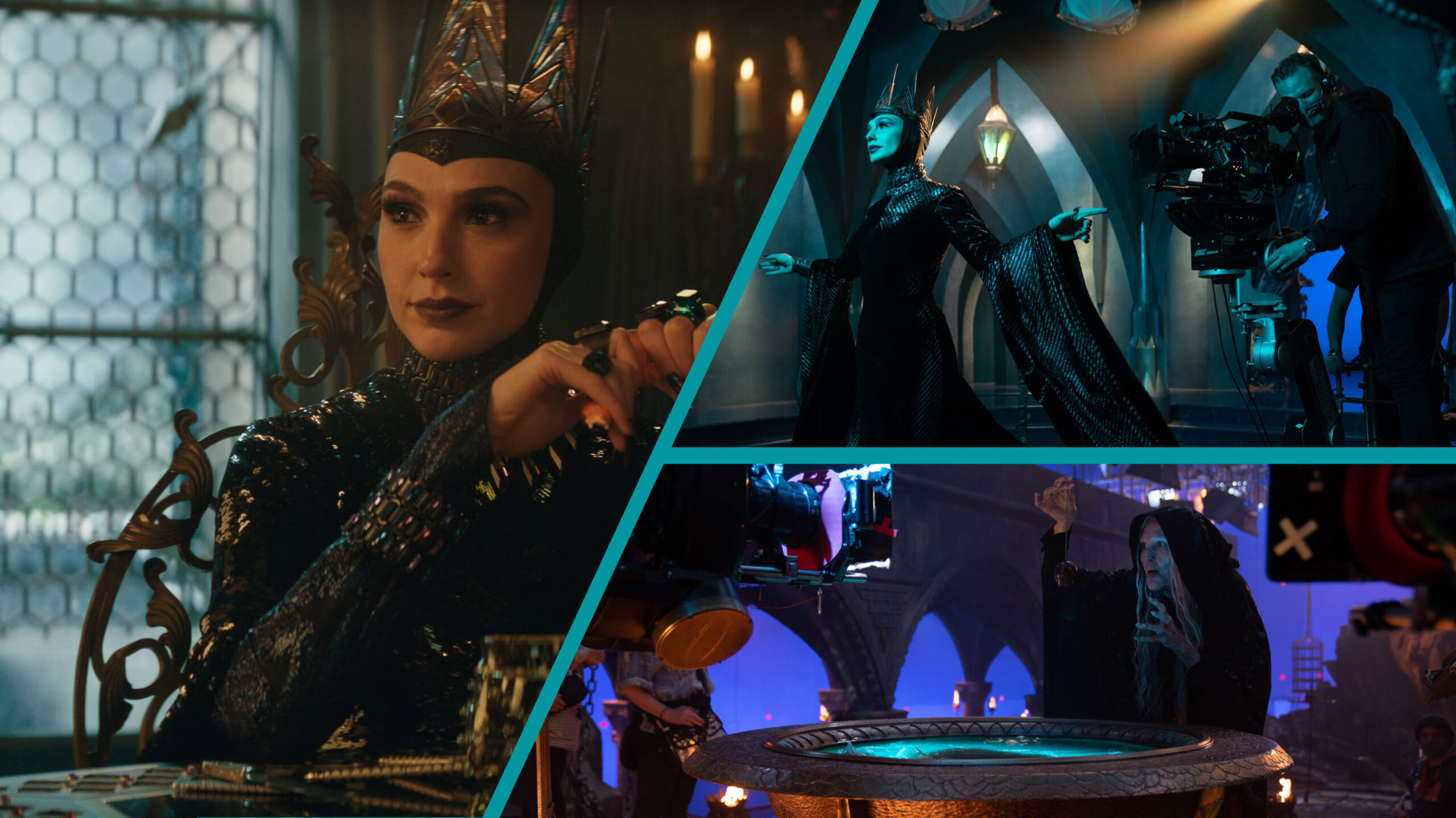 Gal Gadot’s Evil Queen Transformation in Snow White