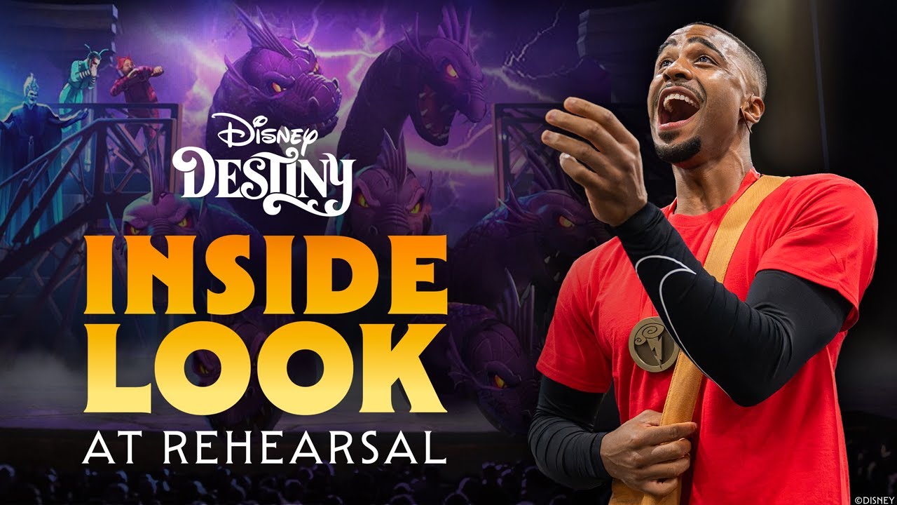 Disney Hercules Stage Show Rehearsal Teases Disney Destiny