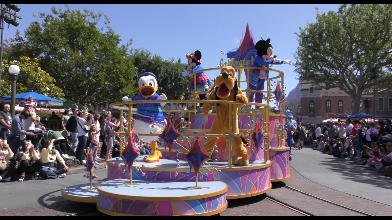 Celebrate Happy Cavalcade at Disneyland